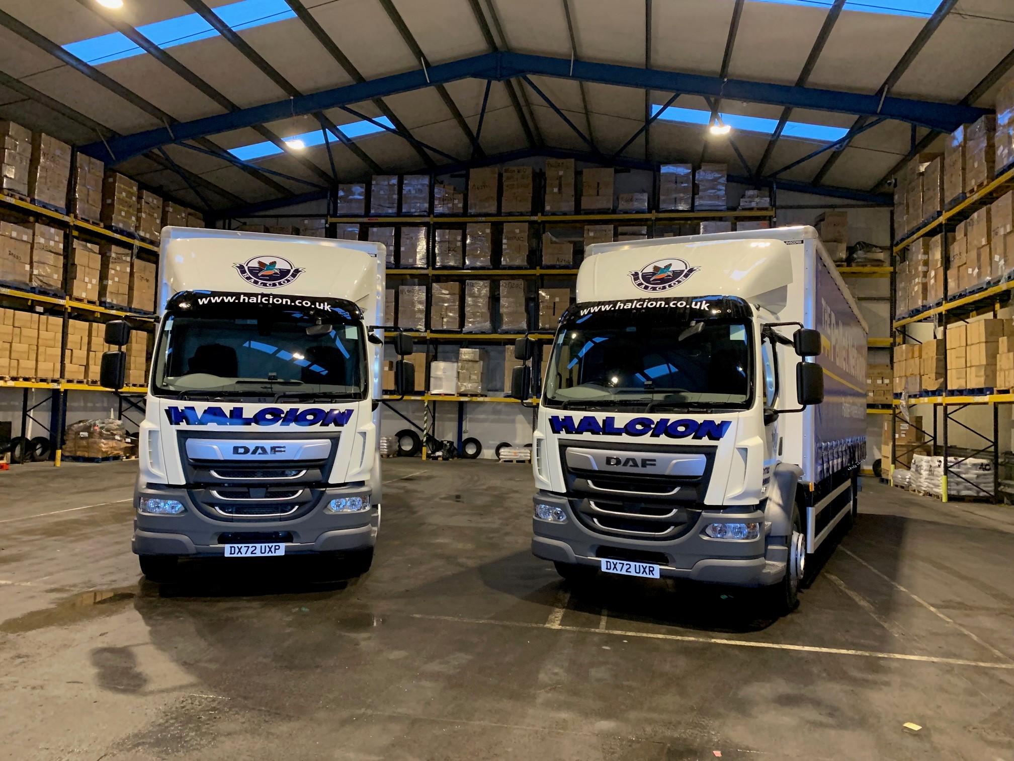 Halcion welcomes in the New Year with two Brand New DAF LFs, courtesy ...