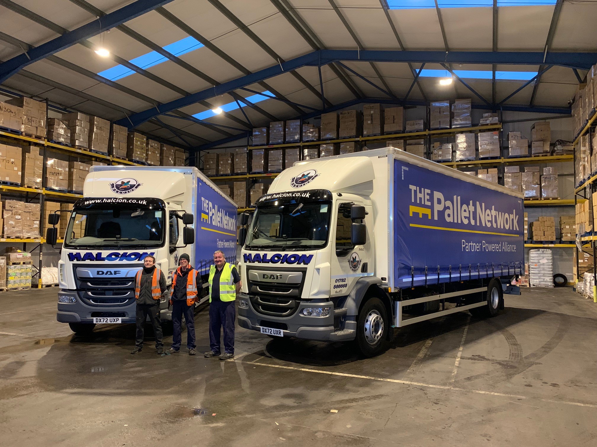 Halcion welcomes in the New Year with two Brand New DAF LFs, courtesy ...